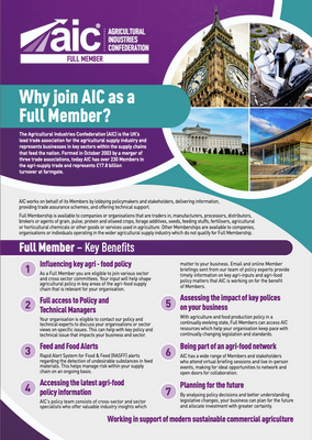 AIC | AIC Full Membership Leaflet